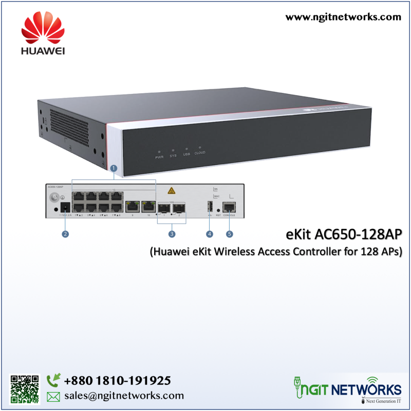 Huawei AC650-128AP WLAN eKit Access Controller – IT Solutions ...